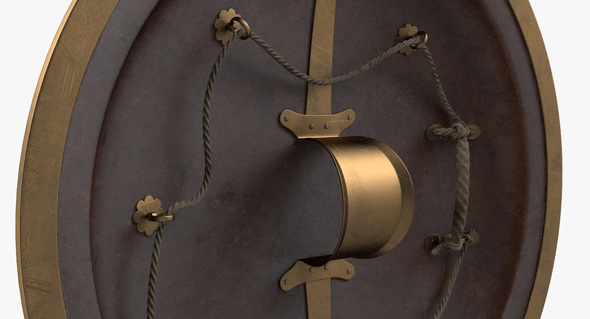 3d Model Greek Scorpion Shield