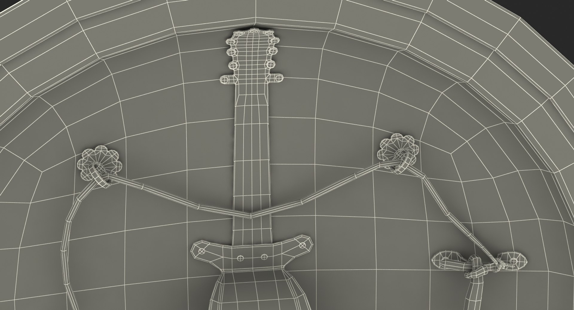 3d Model Greek Scorpion Shield