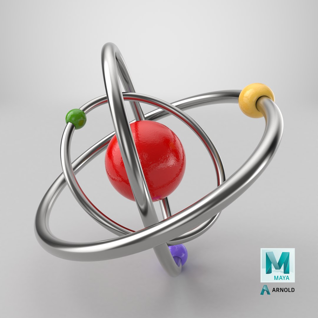 Atomic Orbital 3D Model - TurboSquid 2423878