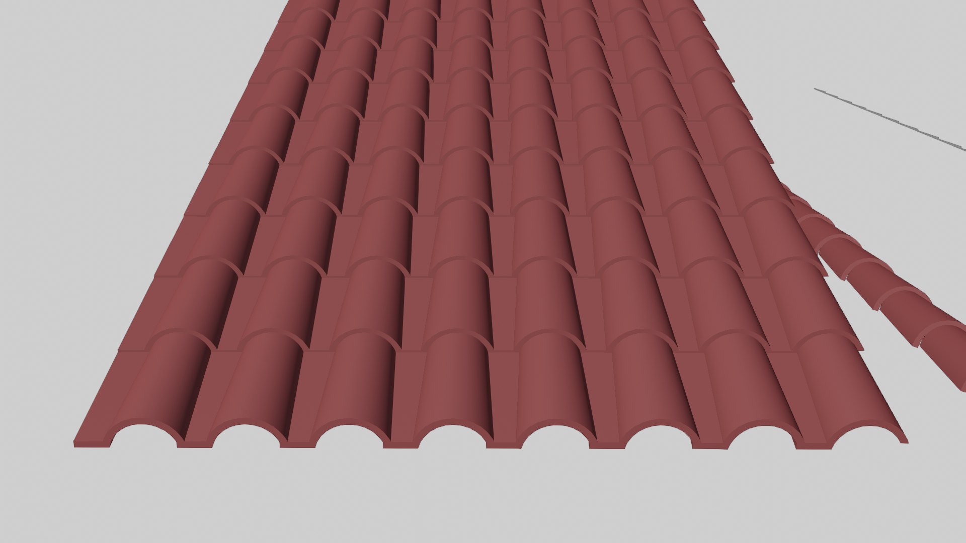 ROOF Tiles - Set 3D model - TurboSquid 2019888