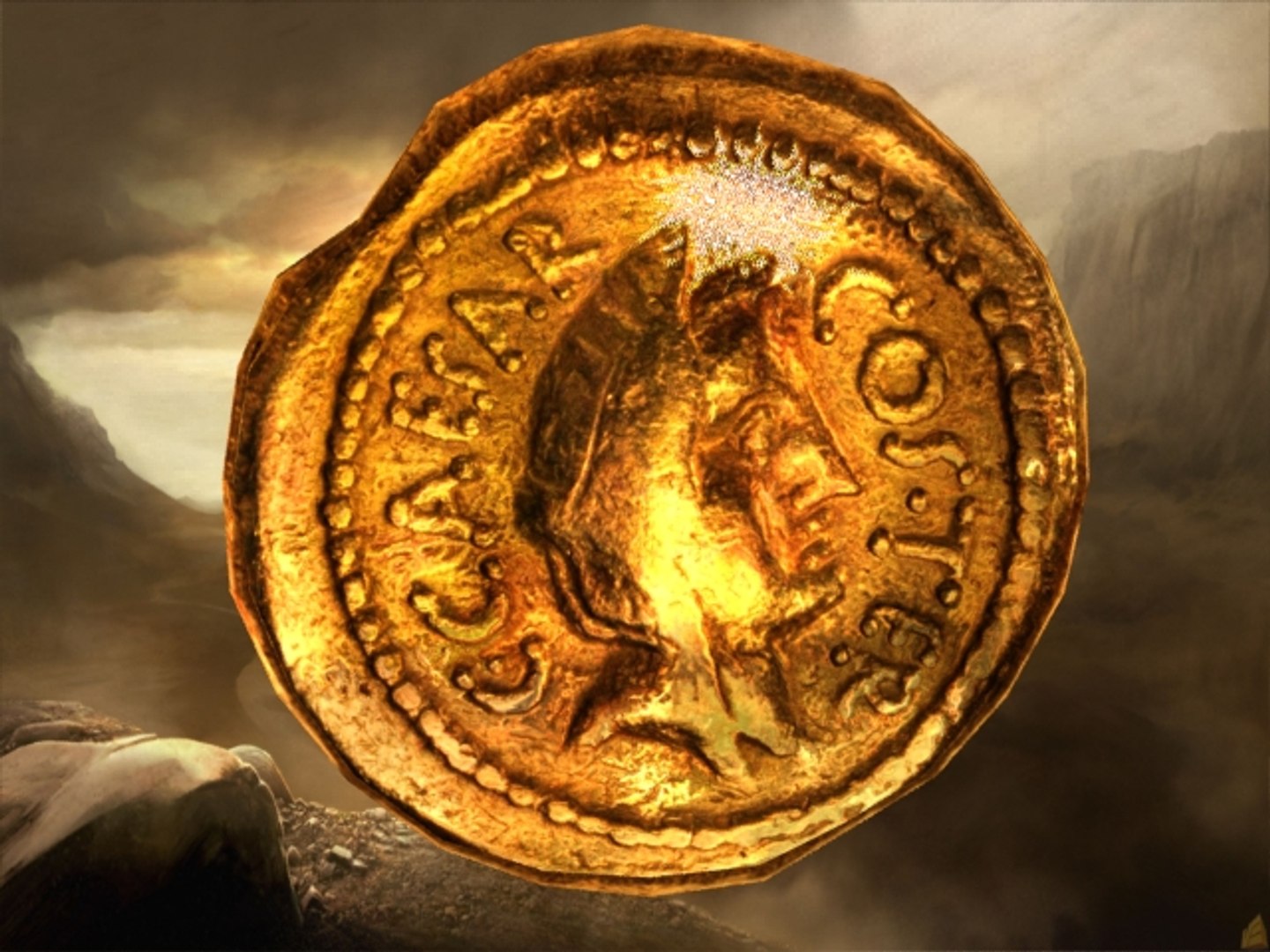 3D Coin Cesar - TurboSquid 1193476