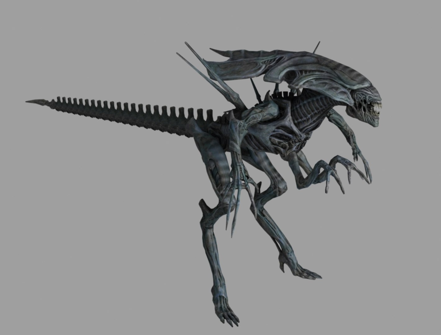 3D Alien Qween - TurboSquid 1450437