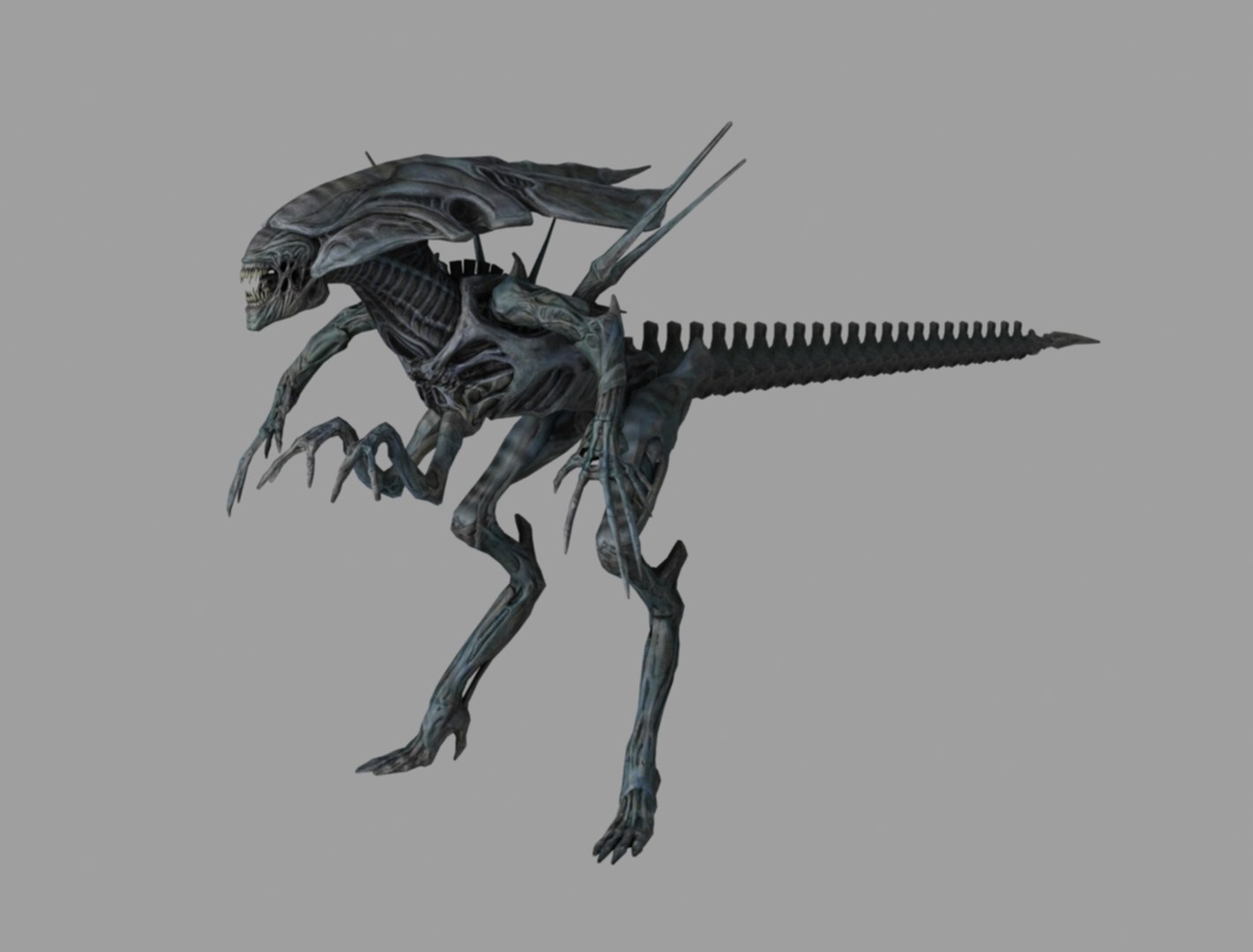 3D Alien Qween - TurboSquid 1450437