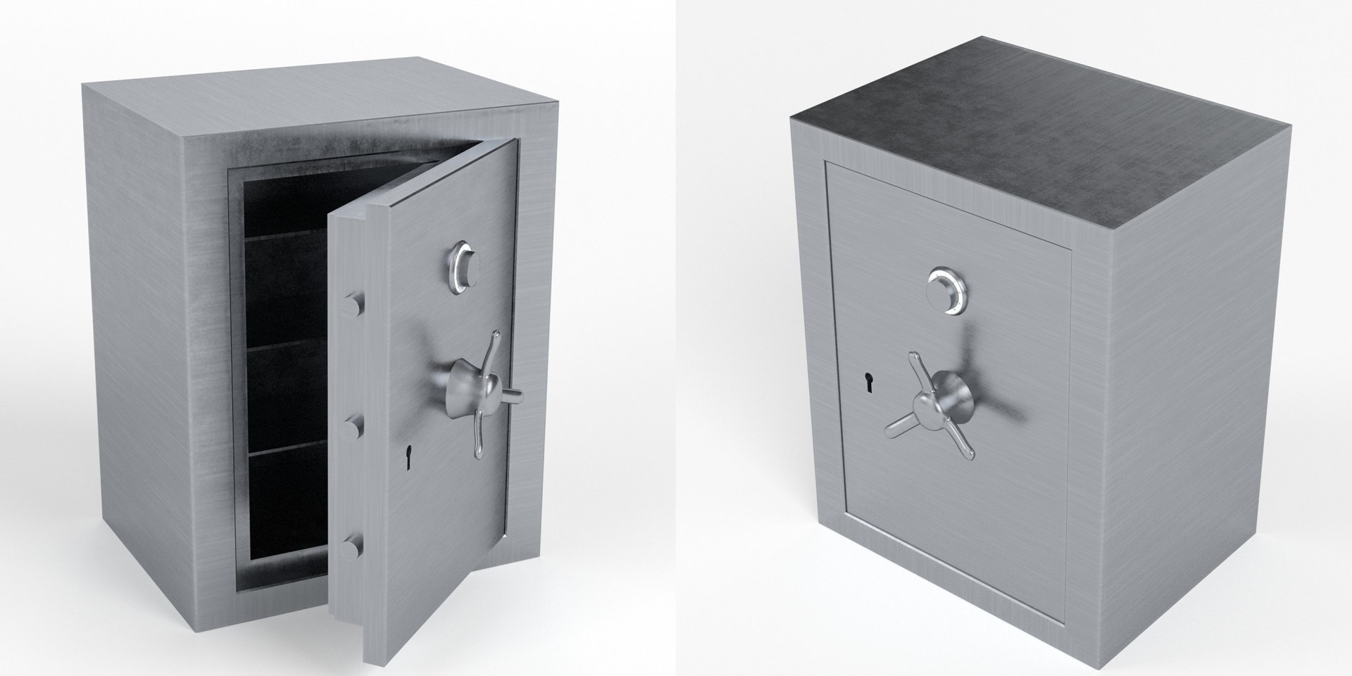 Safe Safety Vault 2 3D Model - TurboSquid 1192974