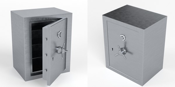 Safe safety vault 2 3D model - TurboSquid 1192974