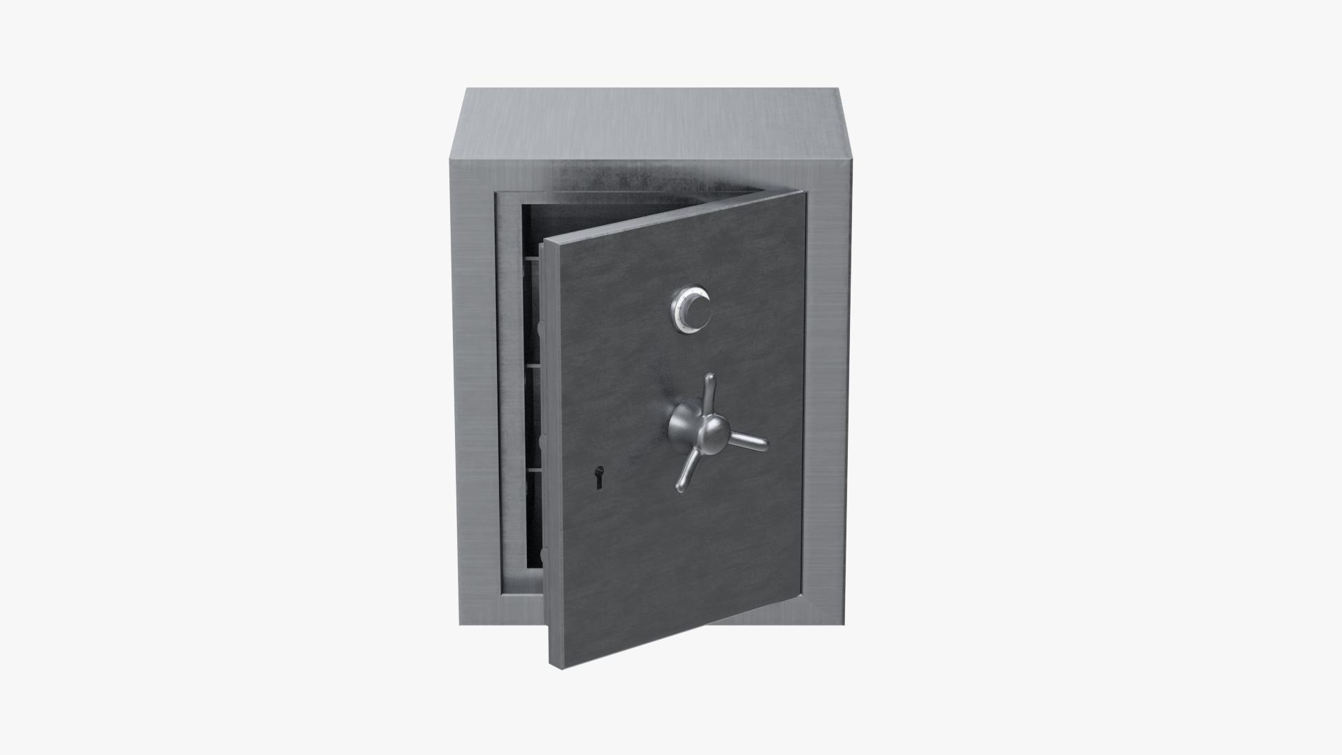 Safe Safety Vault 2 3D Model - TurboSquid 1192974