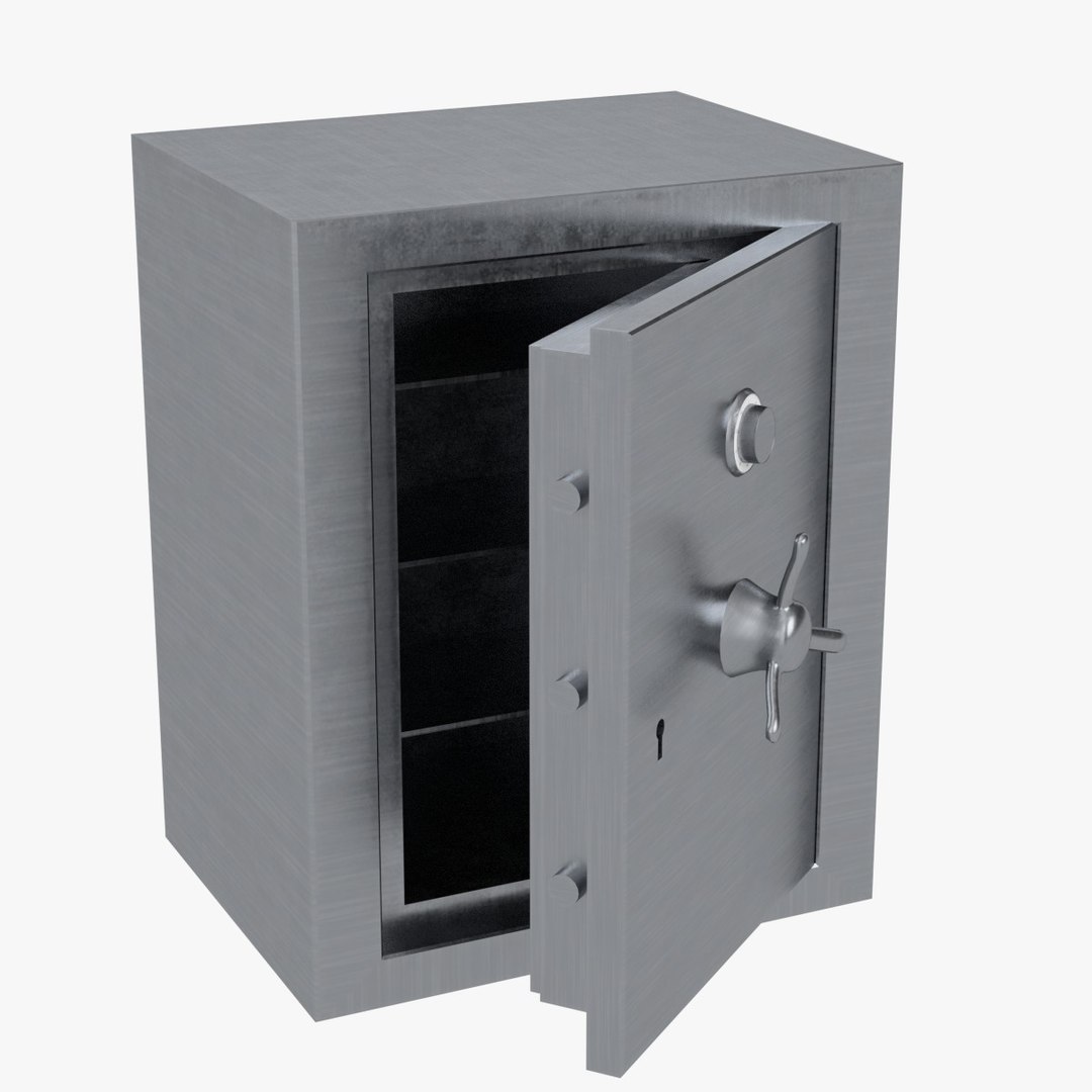 Safe Safety Vault 2 3D Model - TurboSquid 1192974
