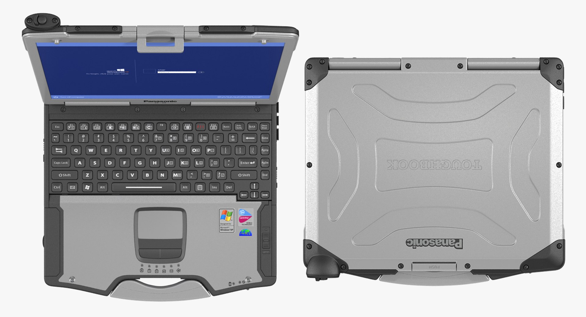 Panasonic Toughbook 3d Model