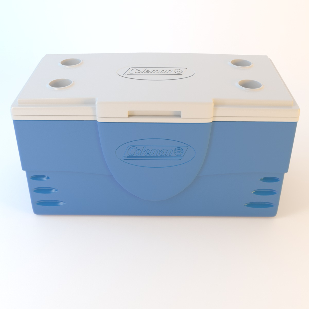 Ice Chest 3d C4d