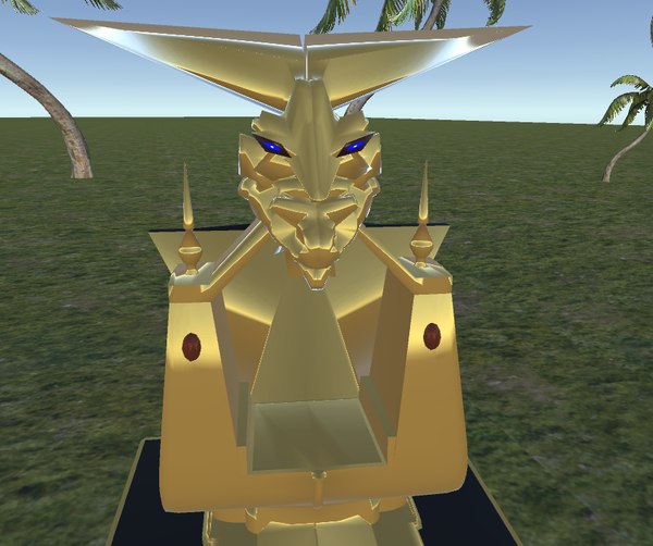 3D fantasy gold throne demon - TurboSquid 1238444