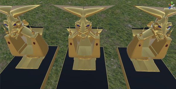 3D fantasy gold throne demon - TurboSquid 1238444