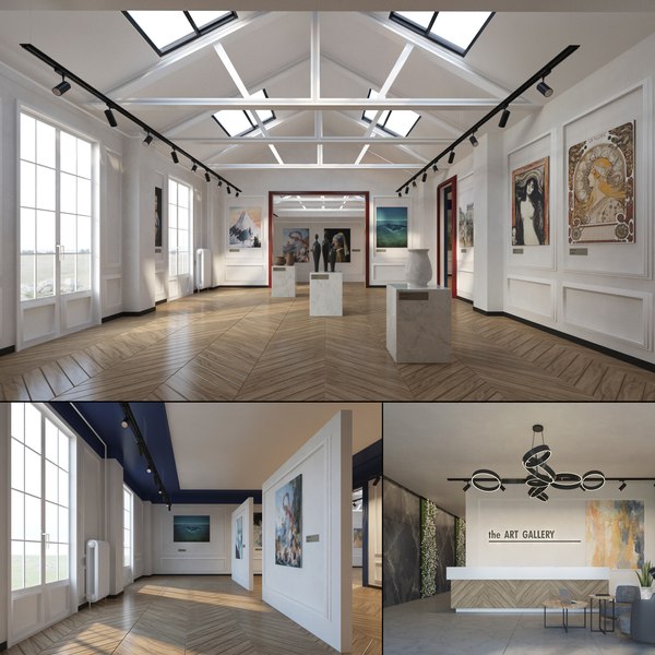 Museum 3D Models for Download | TurboSquid