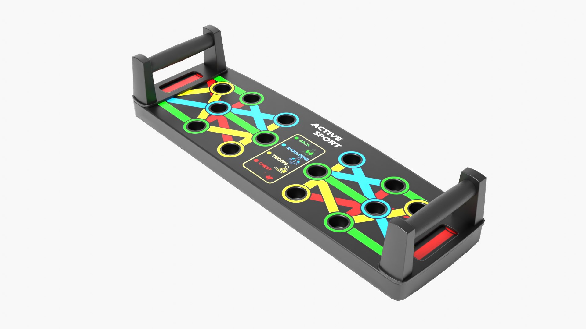 3D Push Up Board Model - TurboSquid 2064233