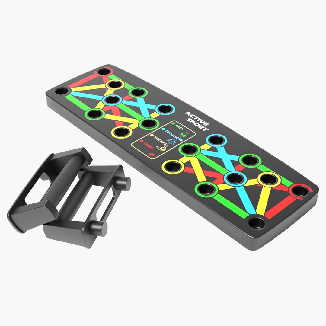 3D Push Up Board model - TurboSquid 2064233