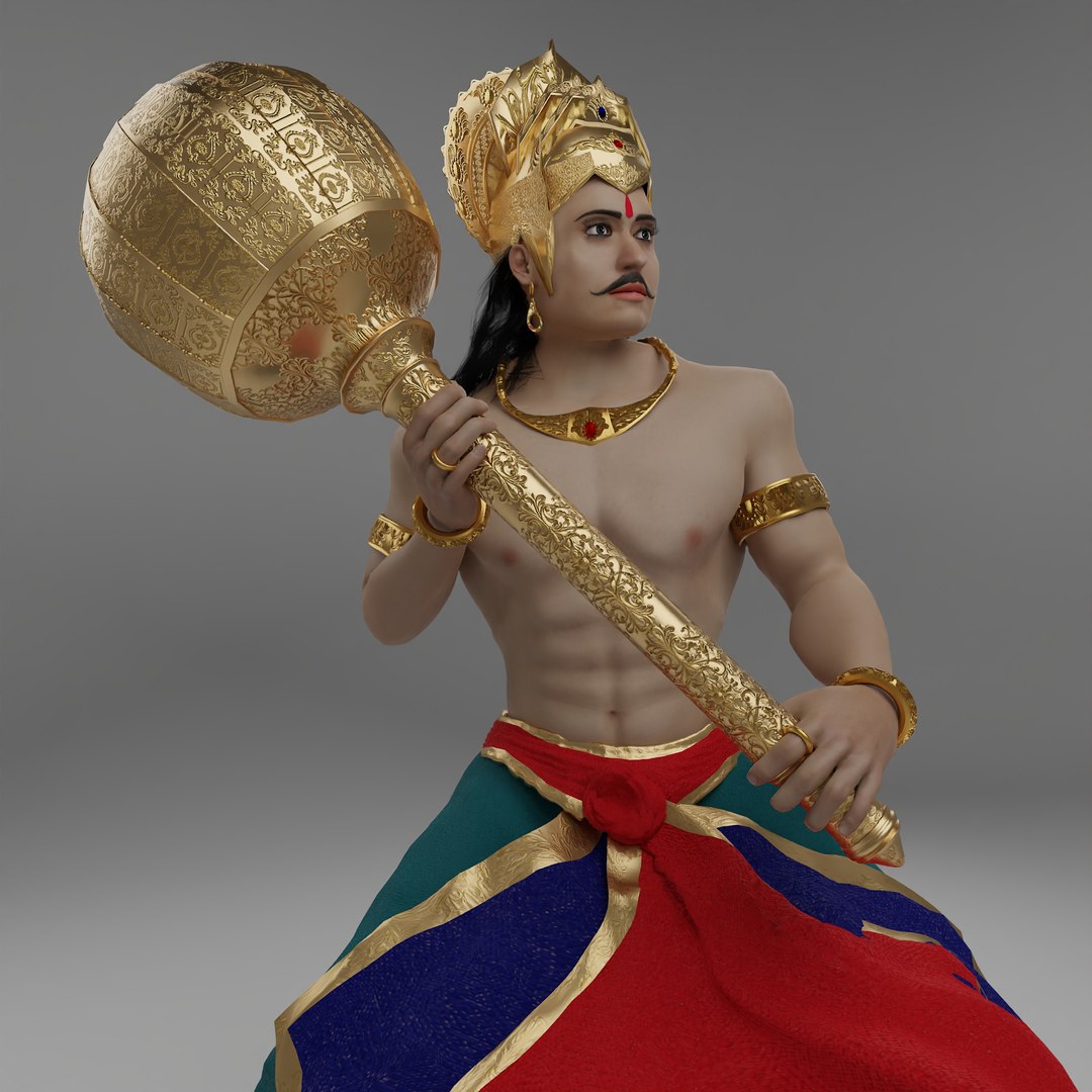 Bheem Mahabharat 3D Model - TurboSquid 1979790