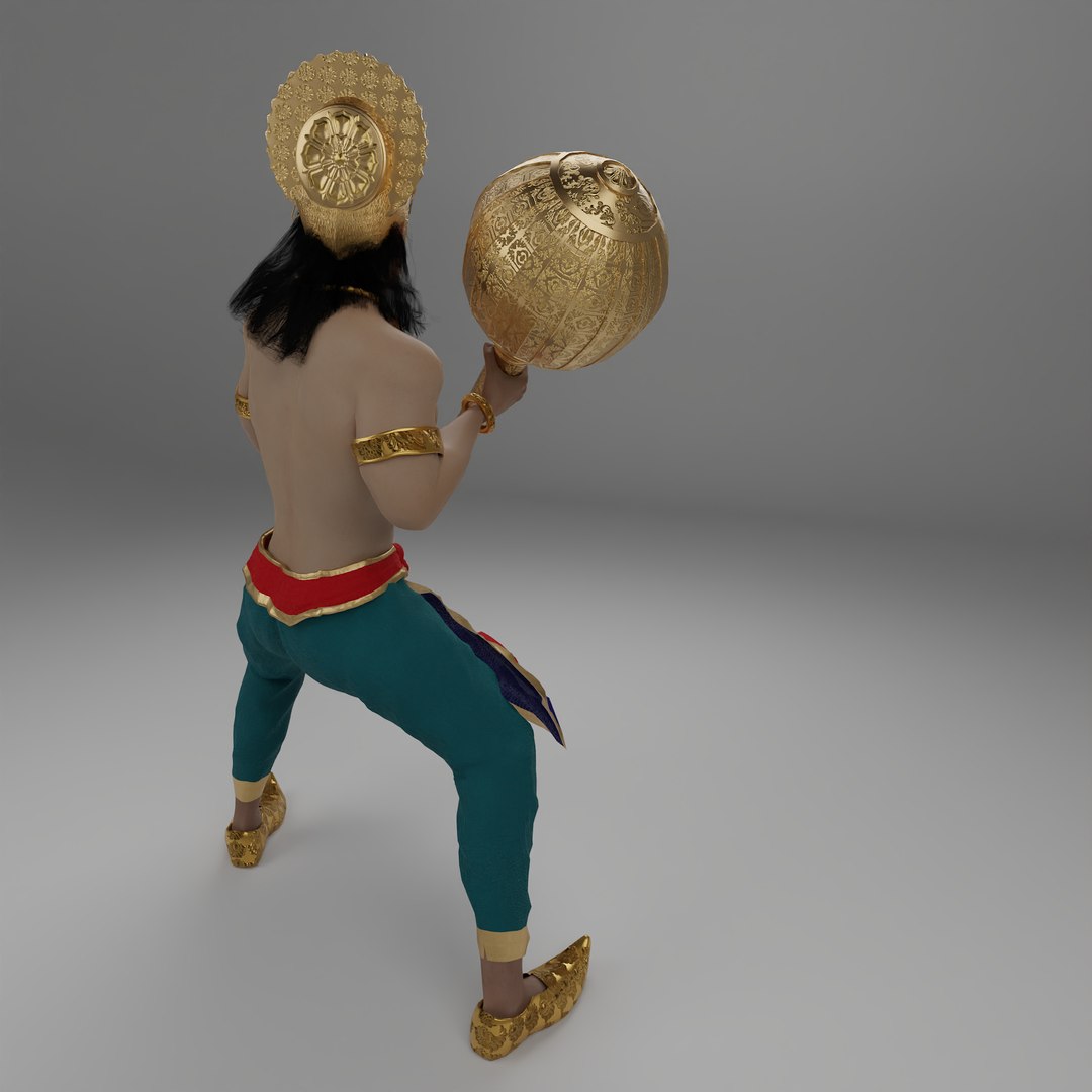Bheem Mahabharat 3D Model - TurboSquid 1979790