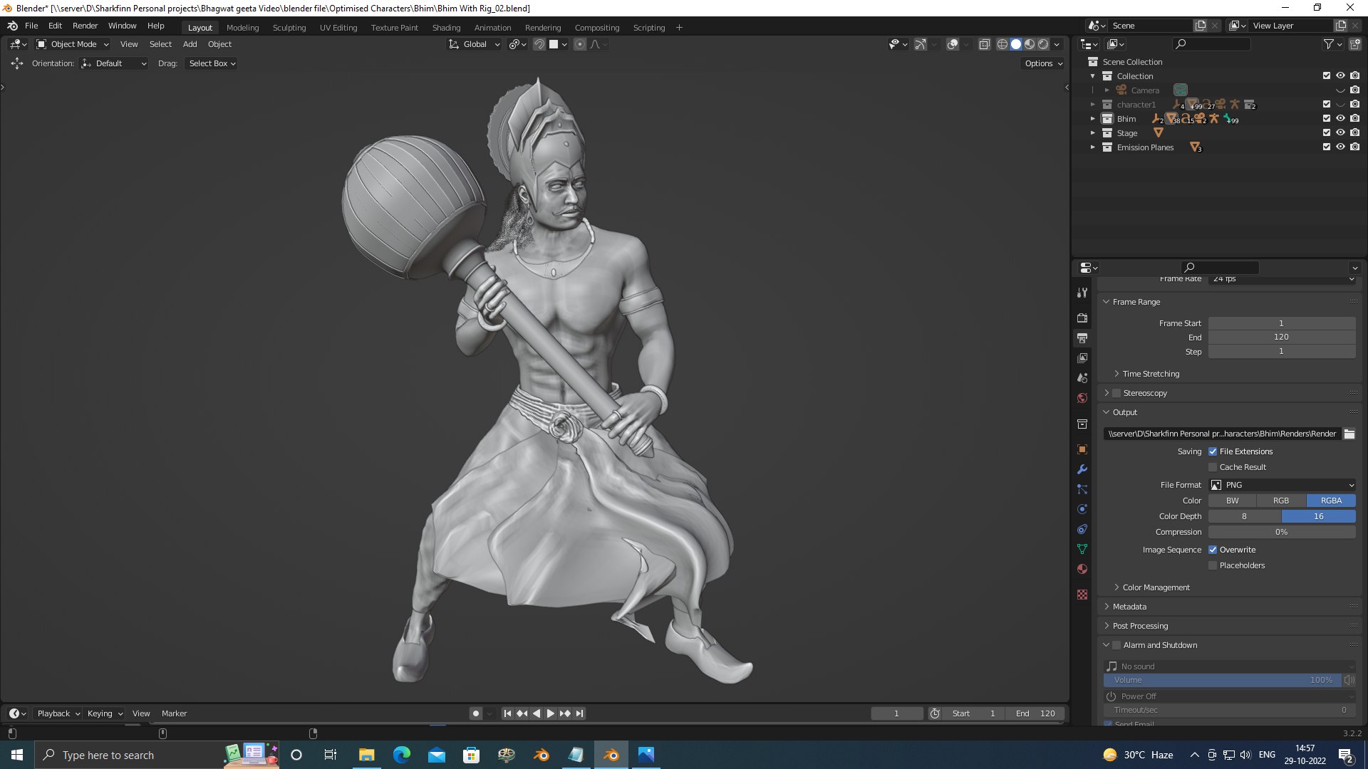 Bheem Mahabharat 3D Model - TurboSquid 1979790