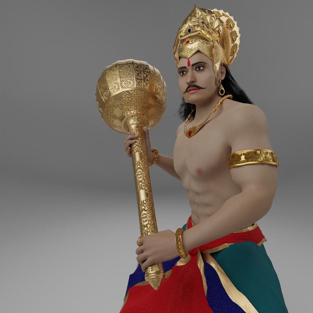 Bheem Mahabharat 3D Model - TurboSquid 1979790