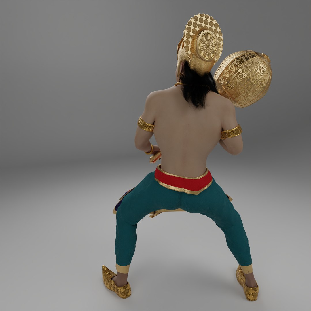 Bheem Mahabharat 3D Model - TurboSquid 1979790
