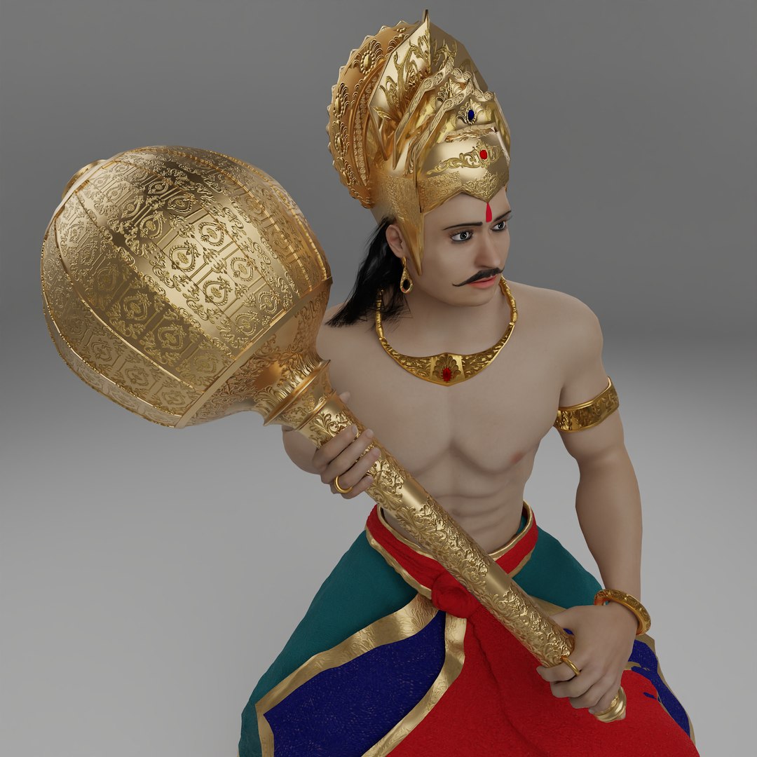 Bheem Mahabharat 3D Model - TurboSquid 1979790