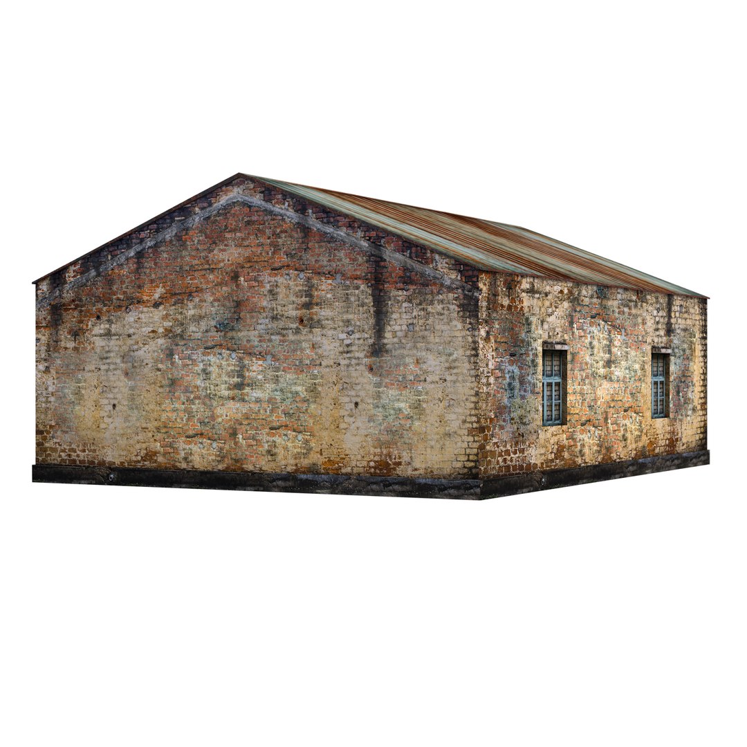 3D old building model - TurboSquid 1546133