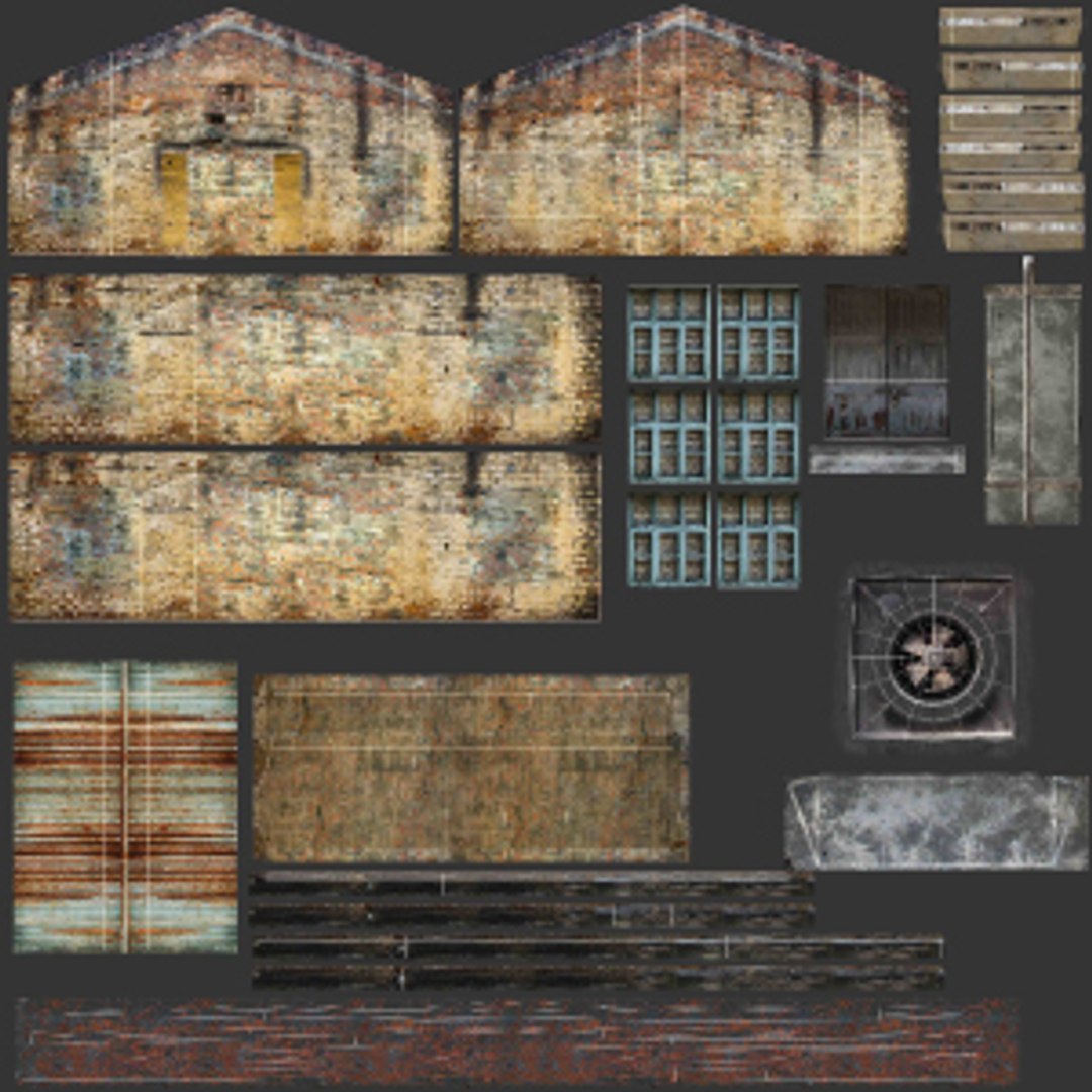 3D old building model - TurboSquid 1546133