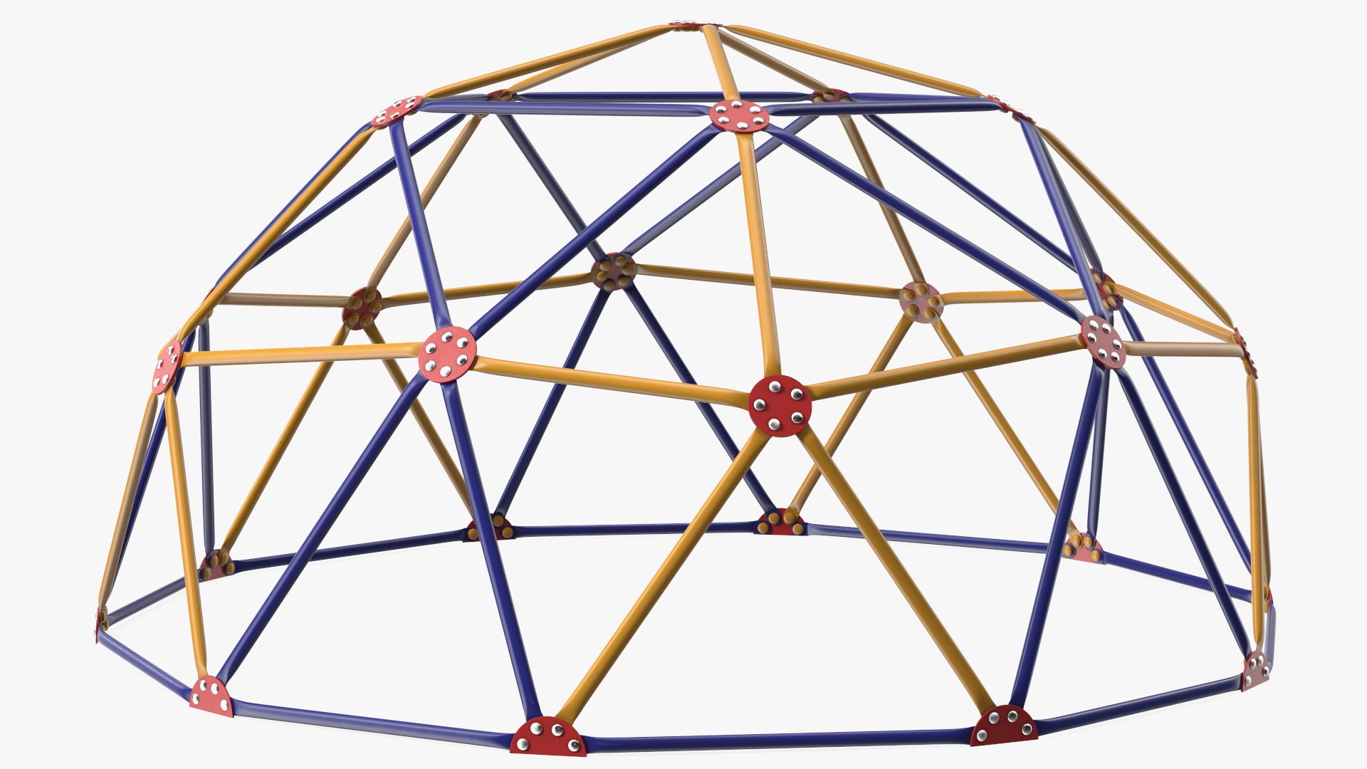 3D Children Playground Climbing-Dome Color model - TurboSquid 1980712