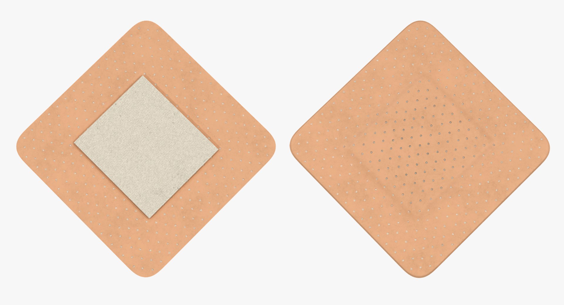 Band aid set 3D model - TurboSquid 1333078