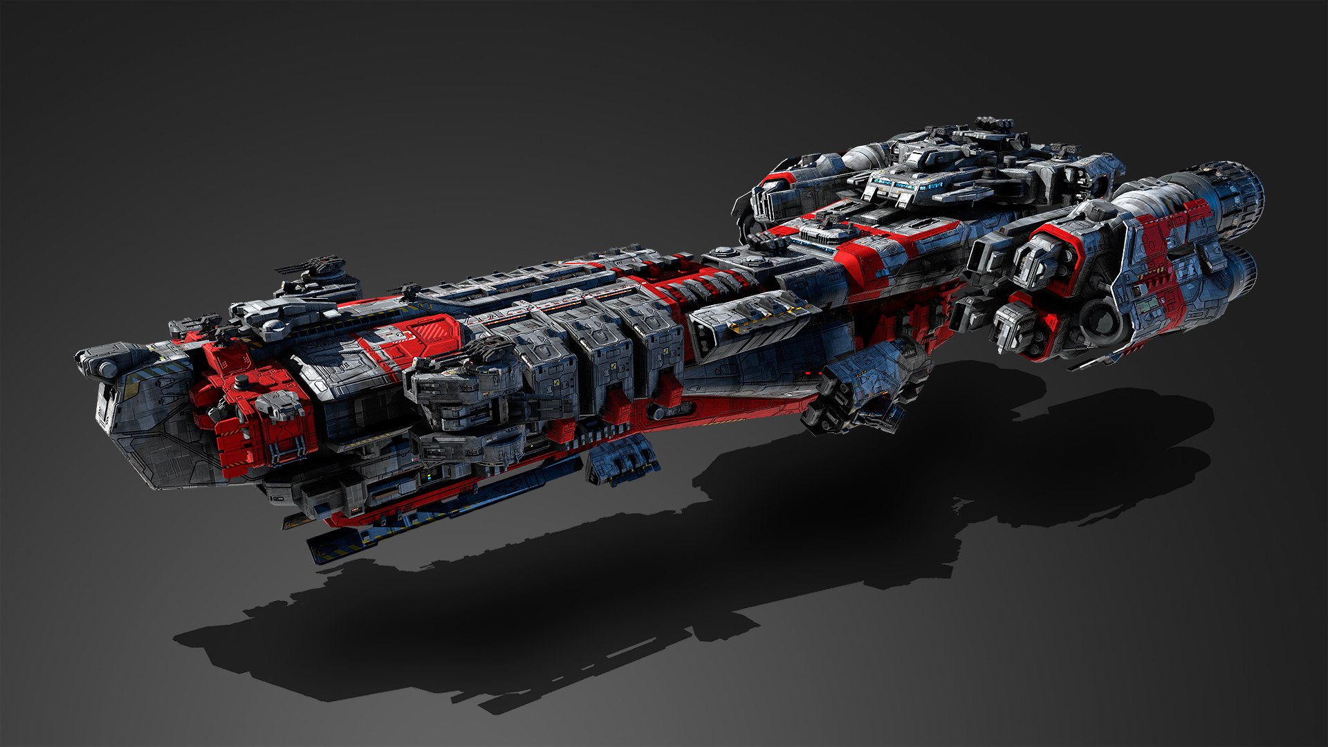 SF - Heavy Frigate MB8 Spacecraft 3D Model - TurboSquid 2230752