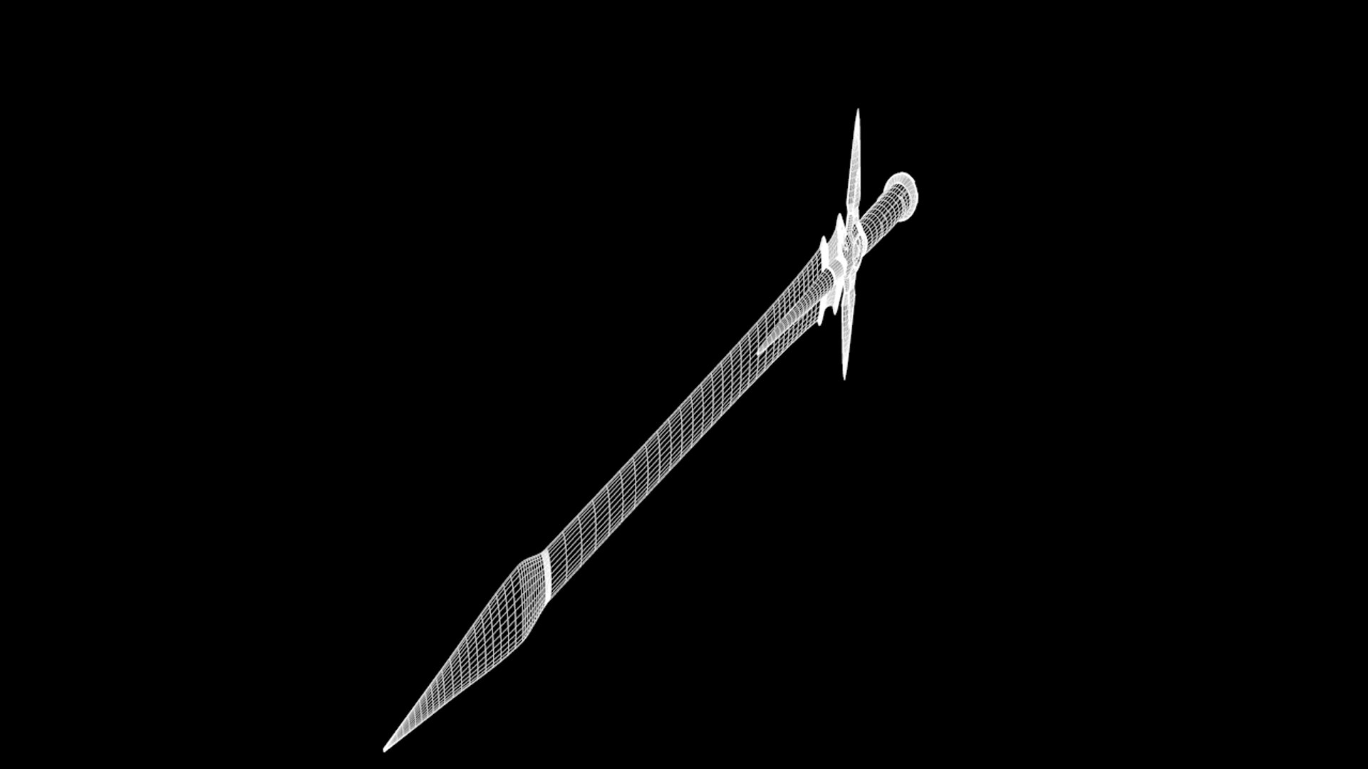 3d sao 2 sword model