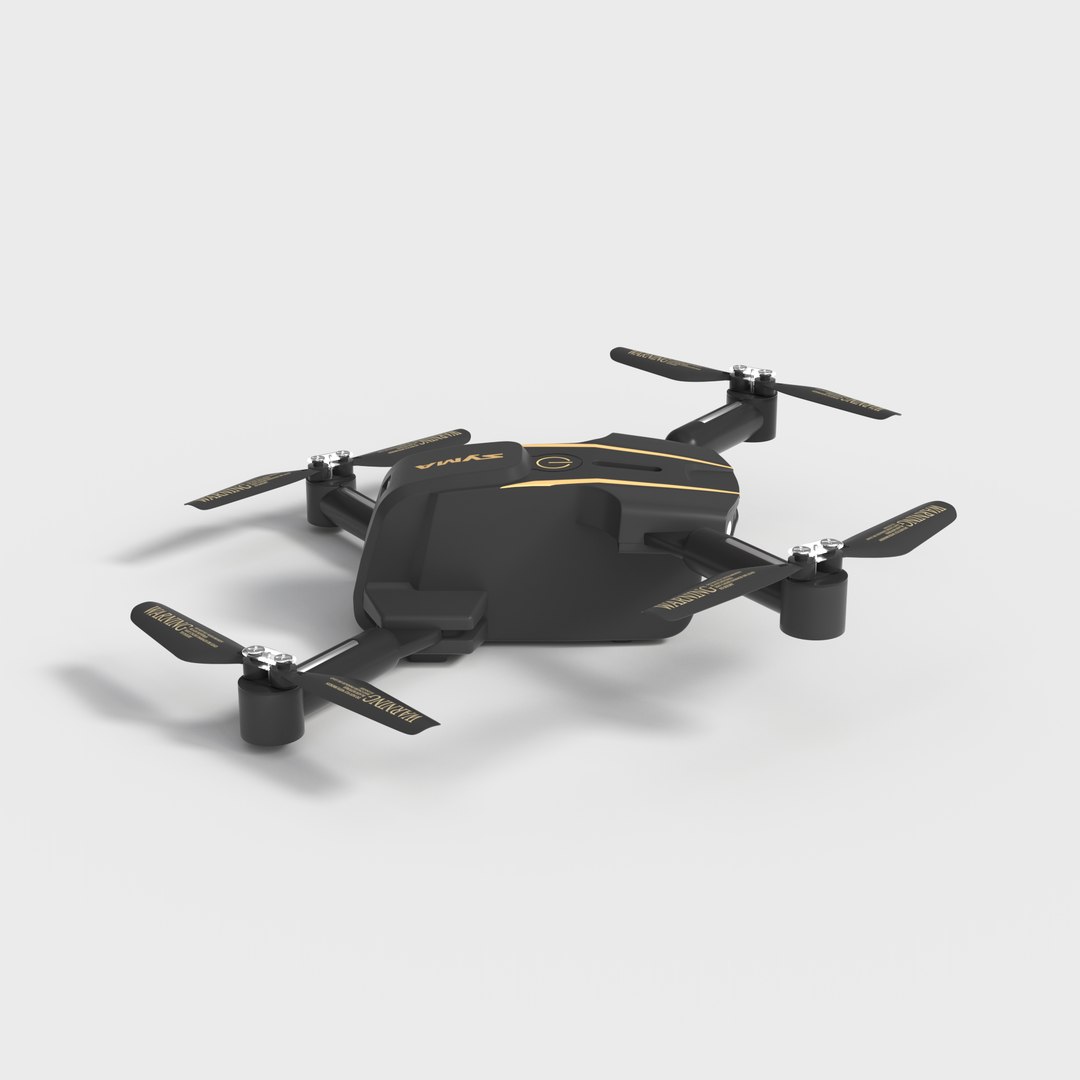 3D SYMA REMOTE CONTROL DRONE Model - TurboSquid 2255077