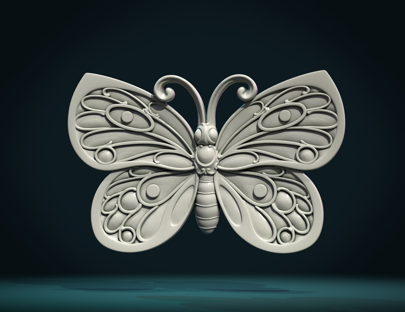 Printable Butterfly III Model - TurboSquid 1752205