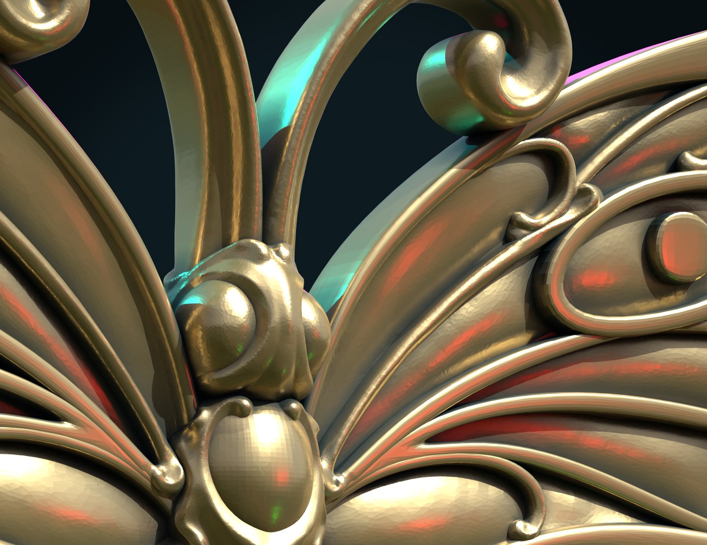 Printable Butterfly III Model - TurboSquid 1752205