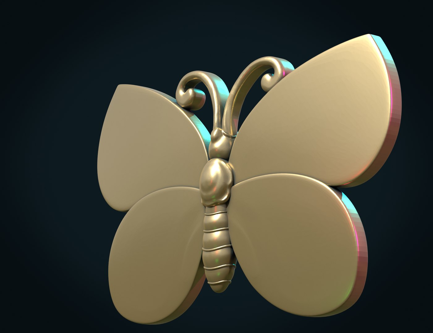Printable Butterfly III Model - TurboSquid 1752205
