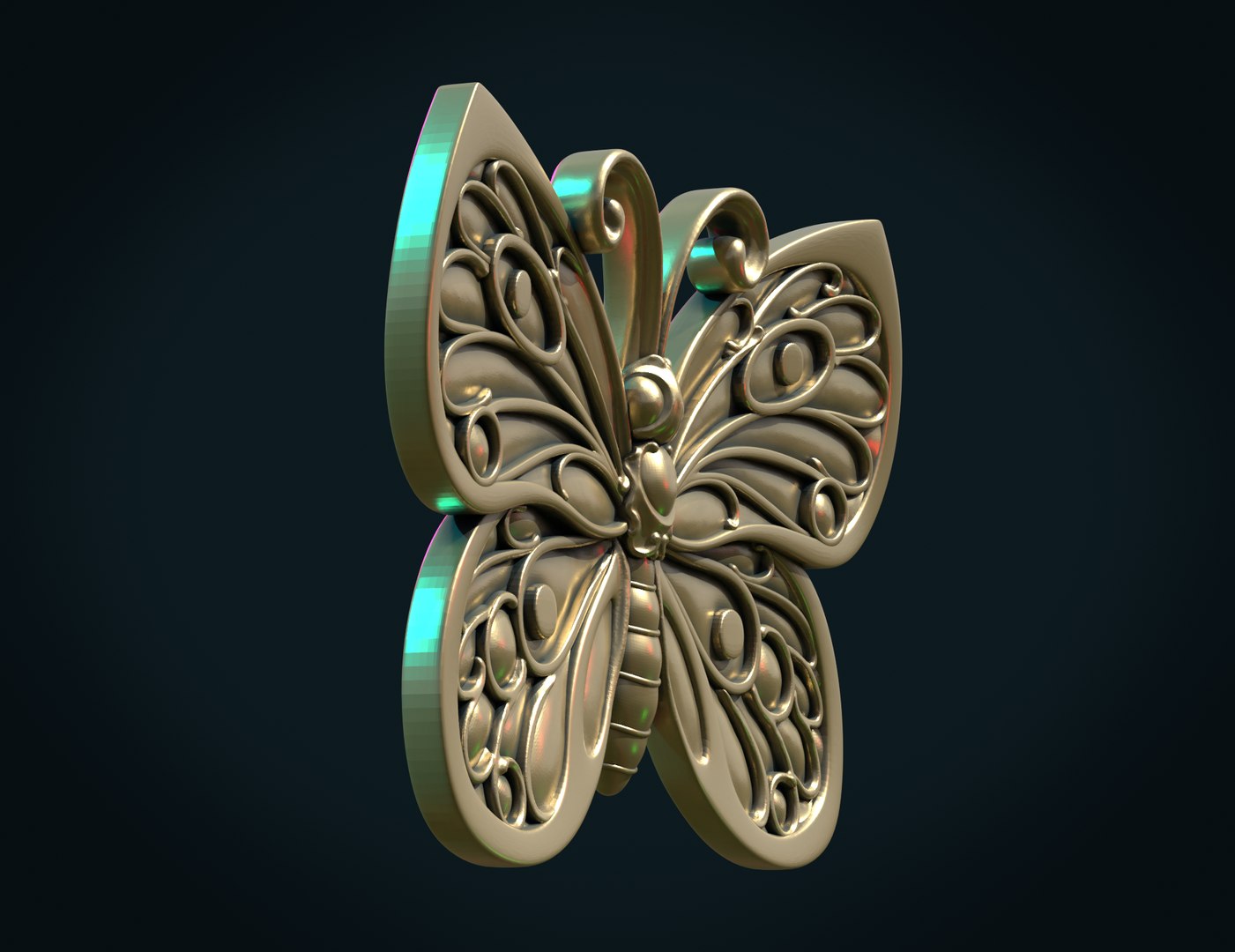Printable Butterfly III Model - TurboSquid 1752205