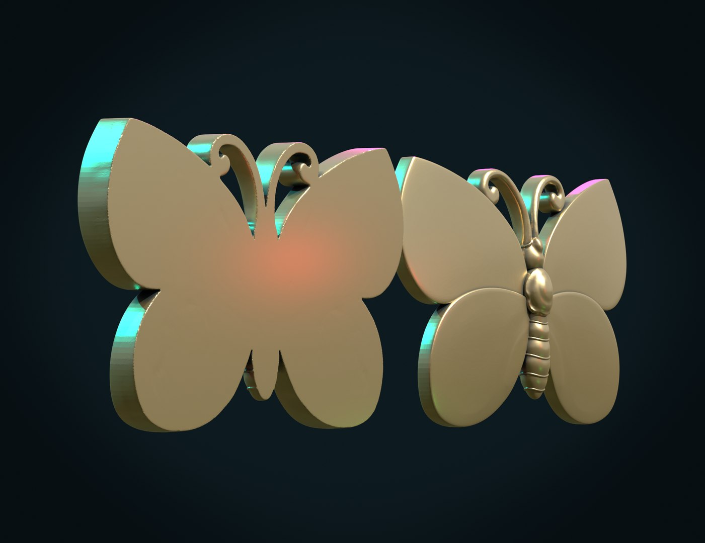 Printable Butterfly III Model - TurboSquid 1752205