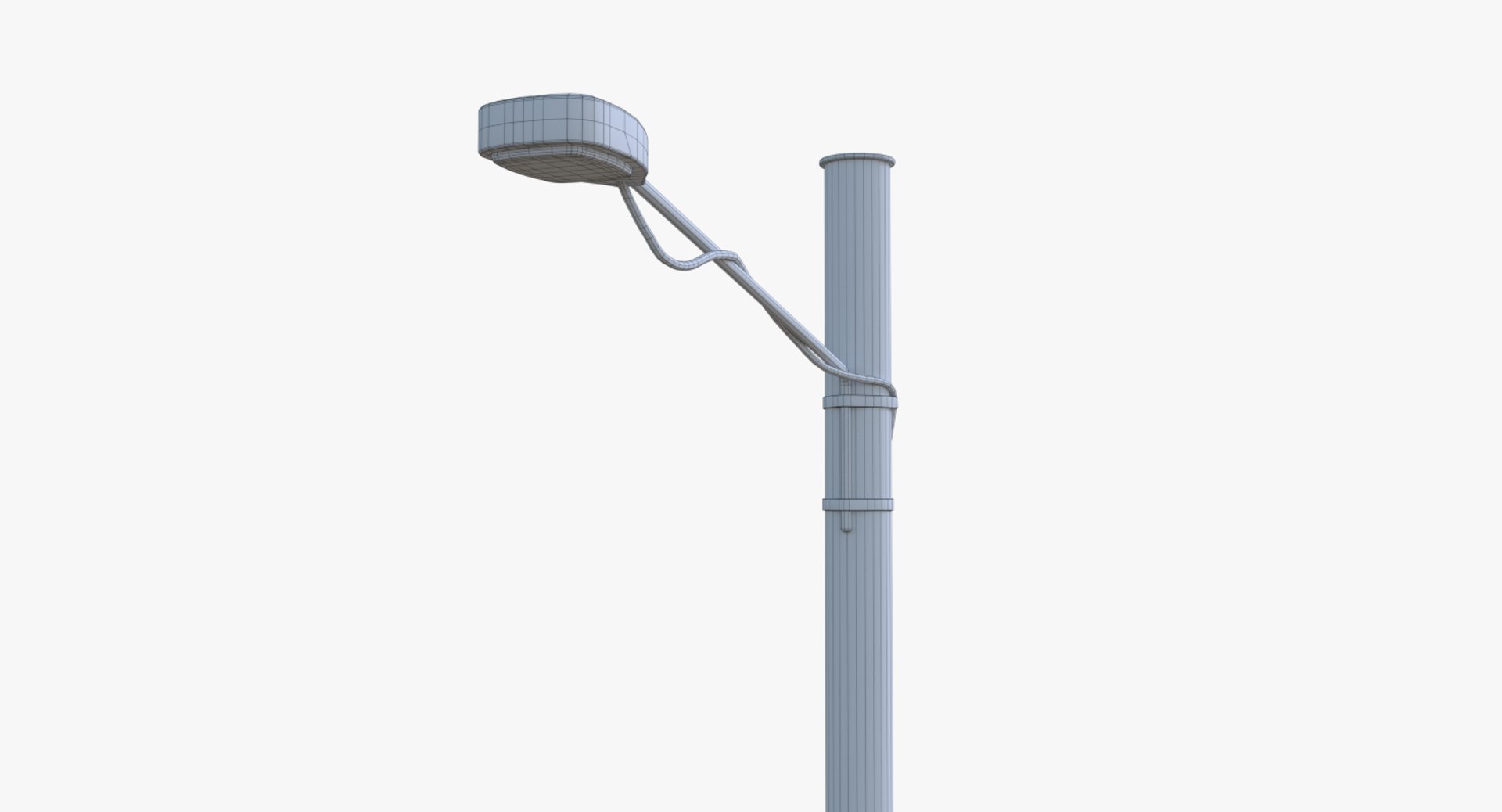 3d street light model
