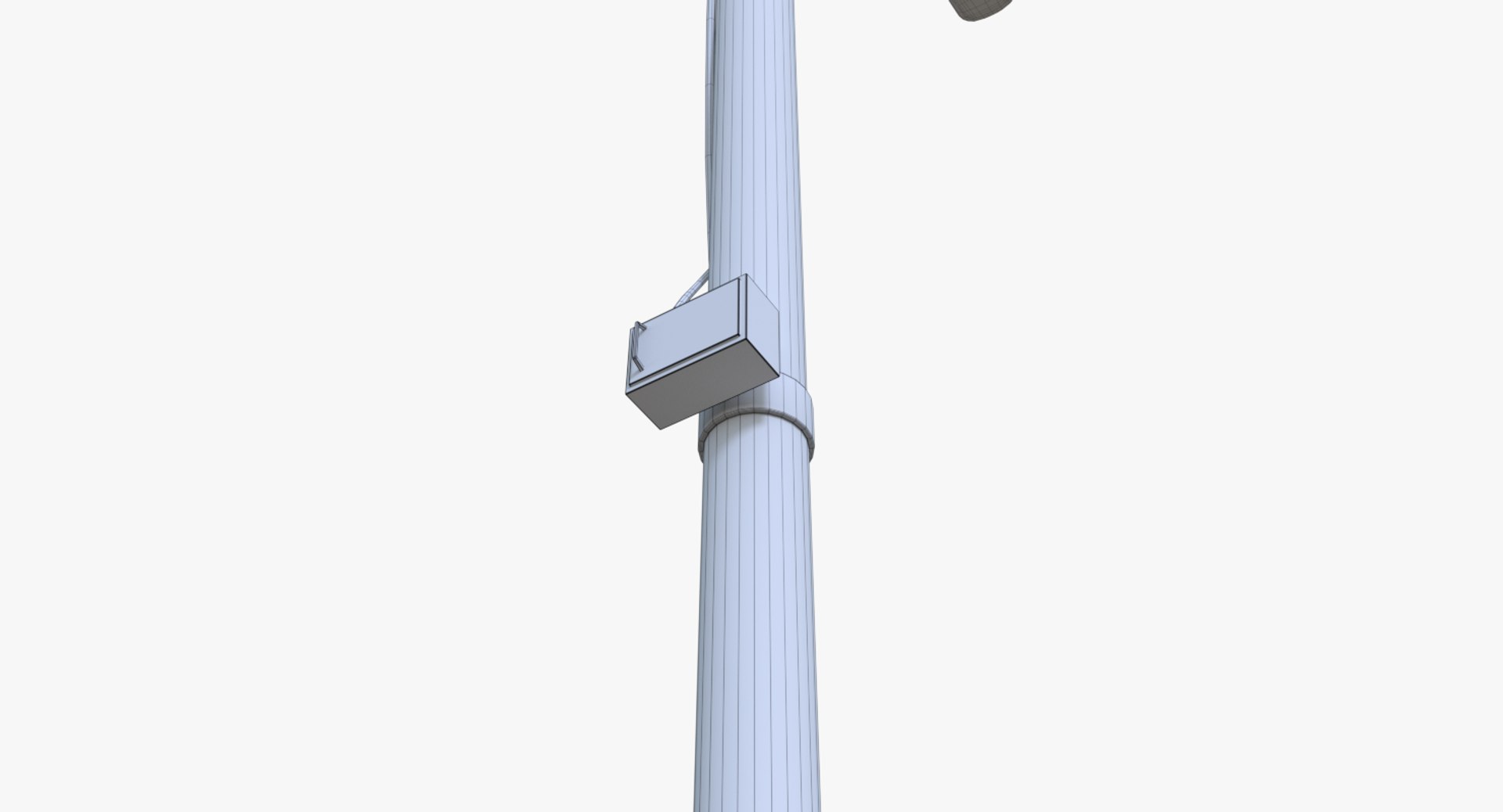 3d street light model