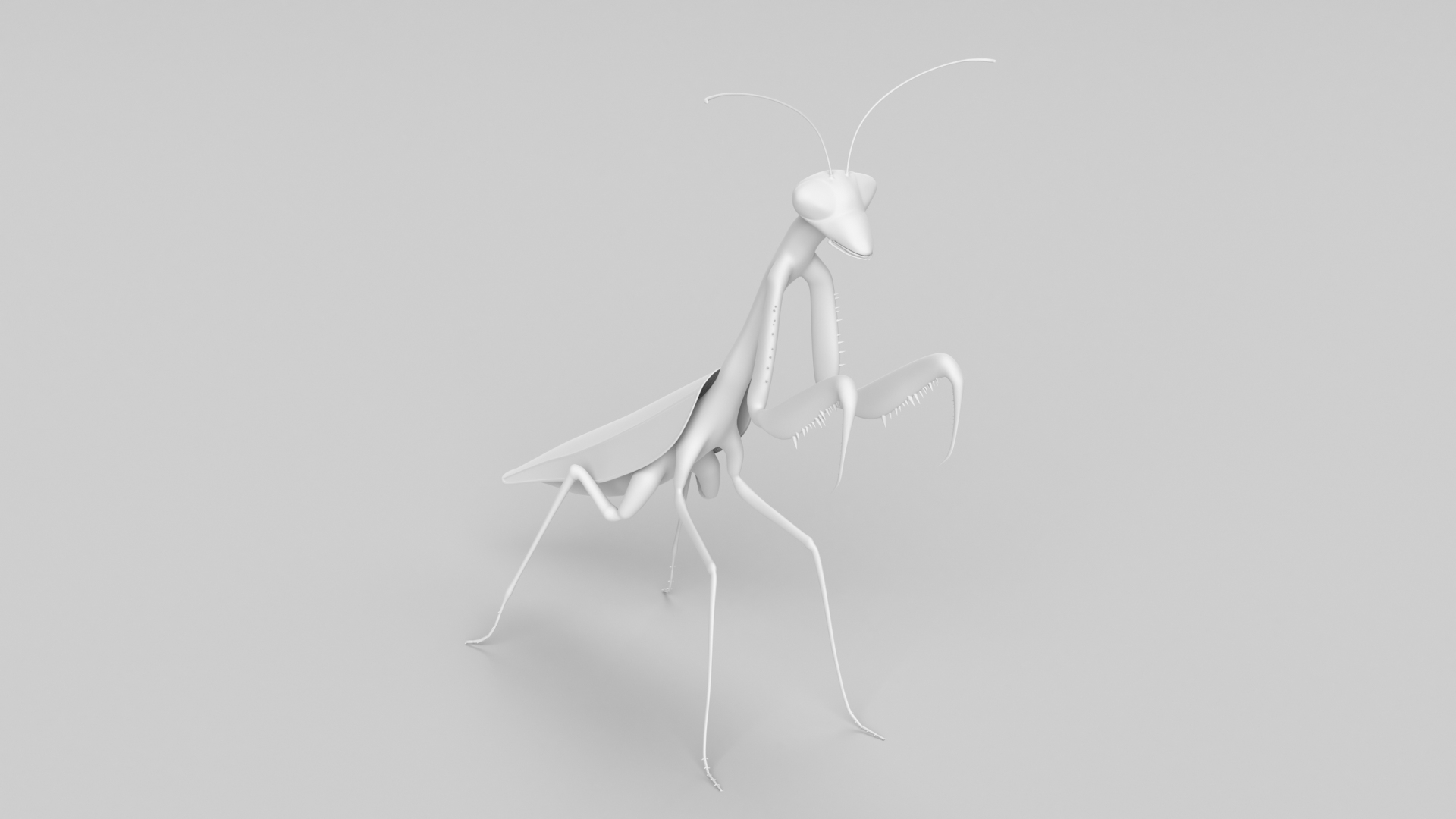 3D praying mantis model - TurboSquid 1698951