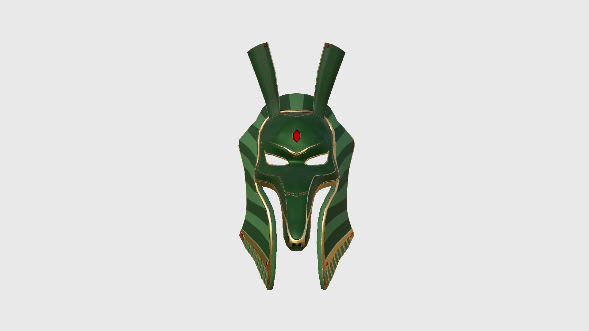 Seth Mask A07 - Egyptian Gods Character Clothing 3D Model - TurboSquid ...