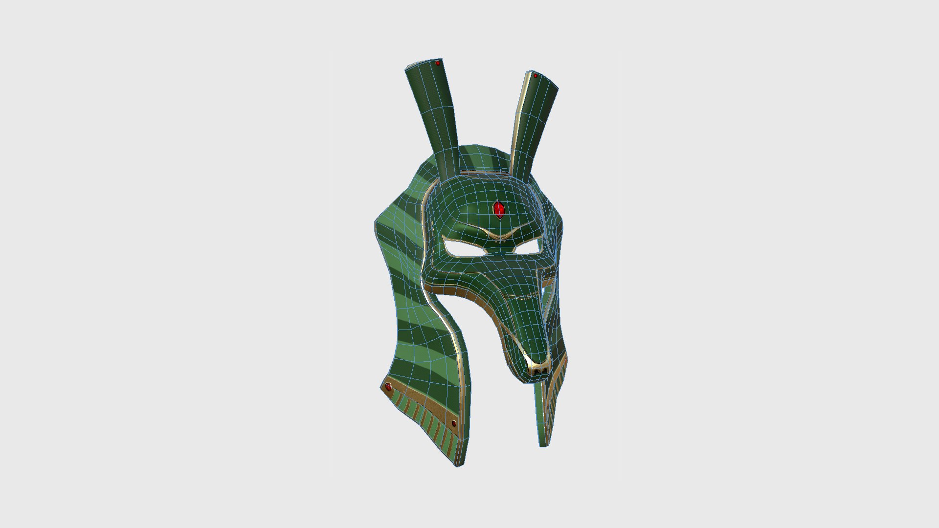 Seth Mask A07 - Egyptian Gods Character Clothing 3D Model - TurboSquid ...