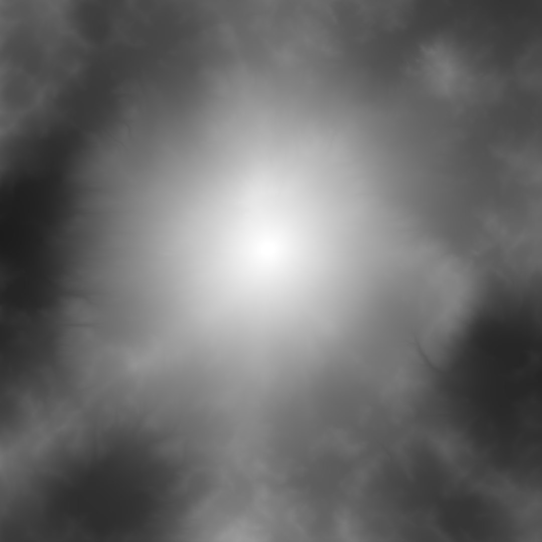 3d Professional Terrain Heightmap Model