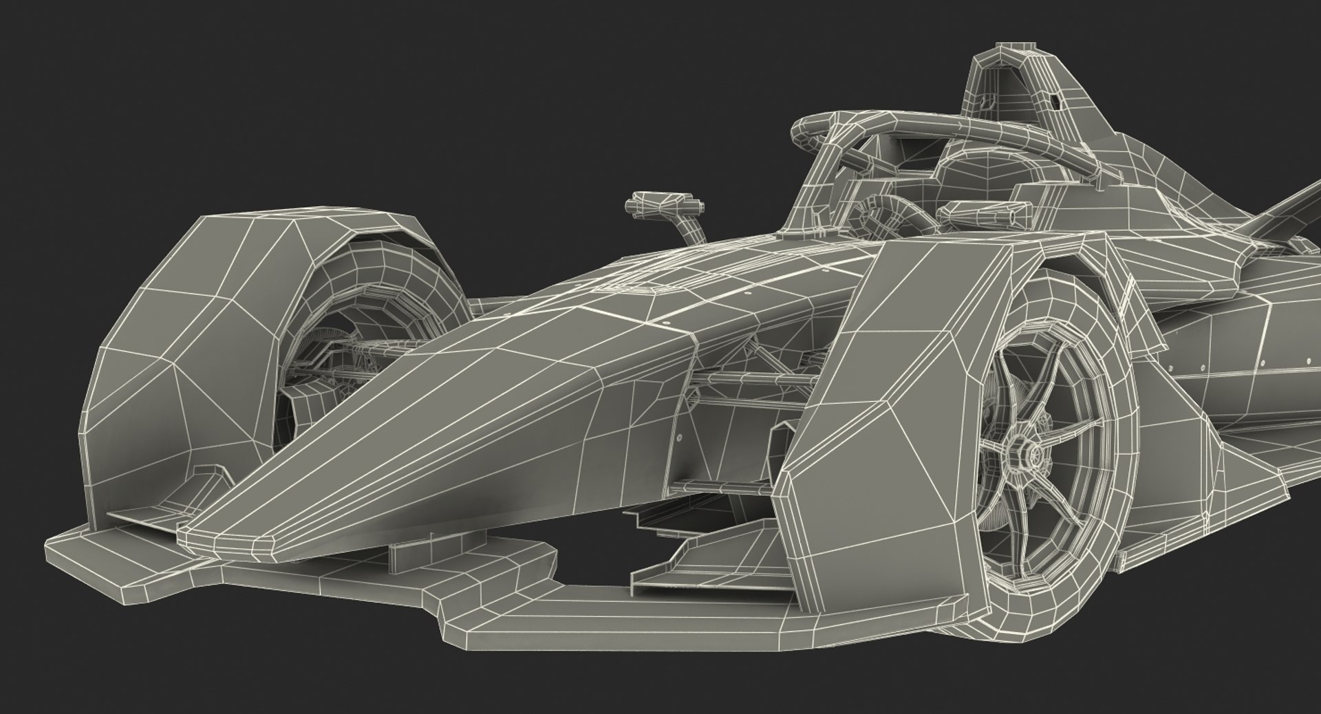 3D audi formula e car model - TurboSquid 1337193