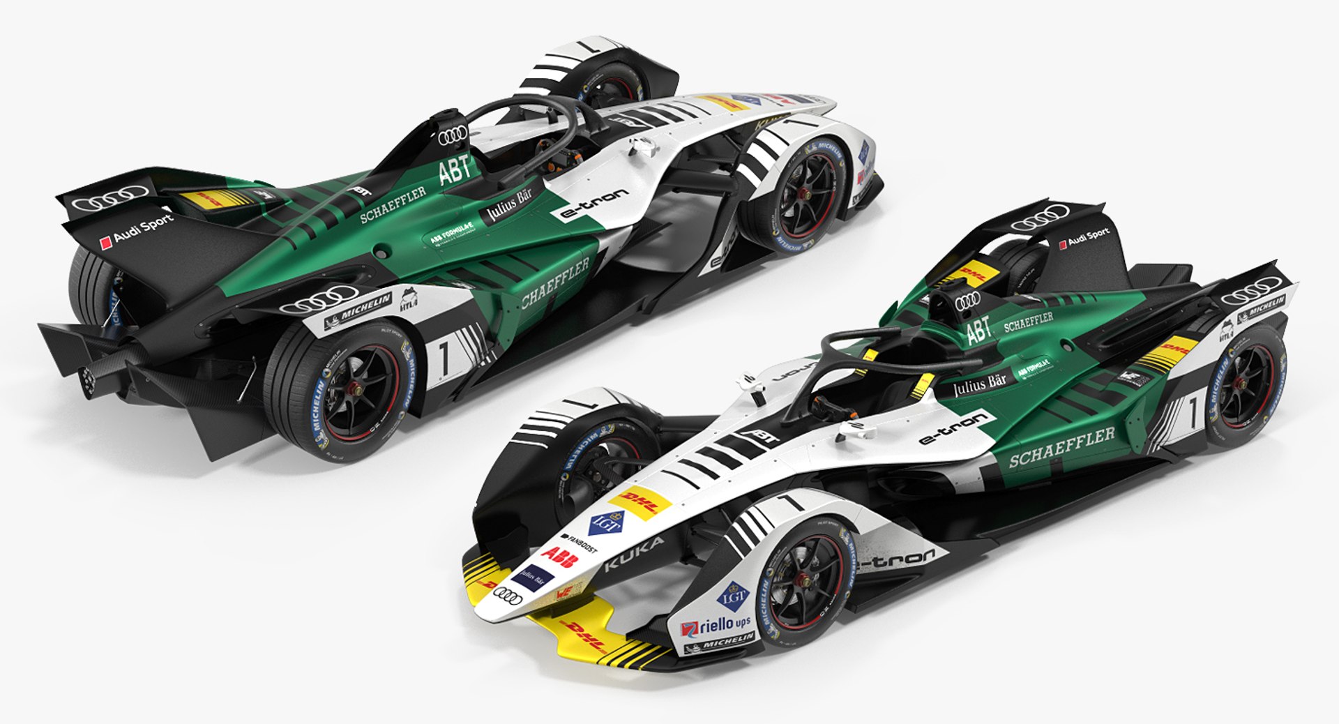 3D audi formula e car model - TurboSquid 1337193