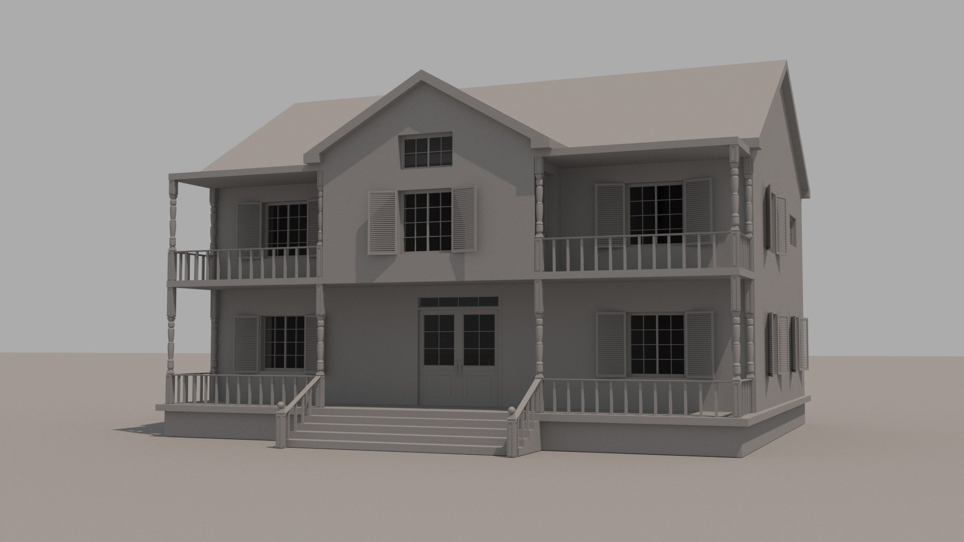 Free House Model - TurboSquid 2115127
