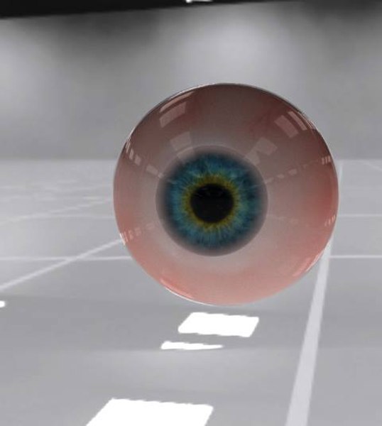 3d obj eyeball details