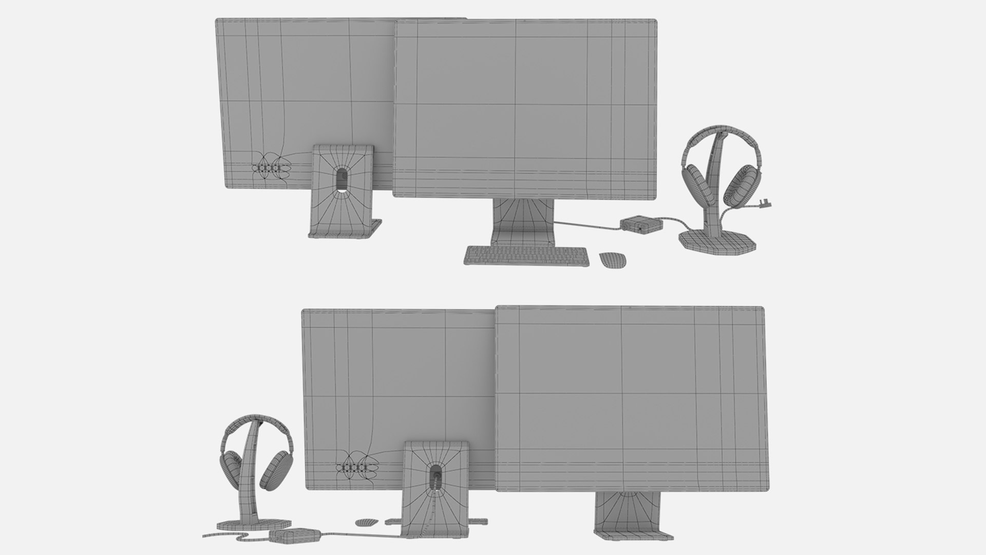 Apple Cet 2021 \ IMac 24 \ Air Pod MAX 3D Model - TurboSquid 1731972