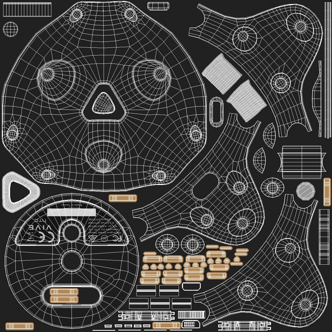 Htc Vive Vr Tracker 3d 3ds