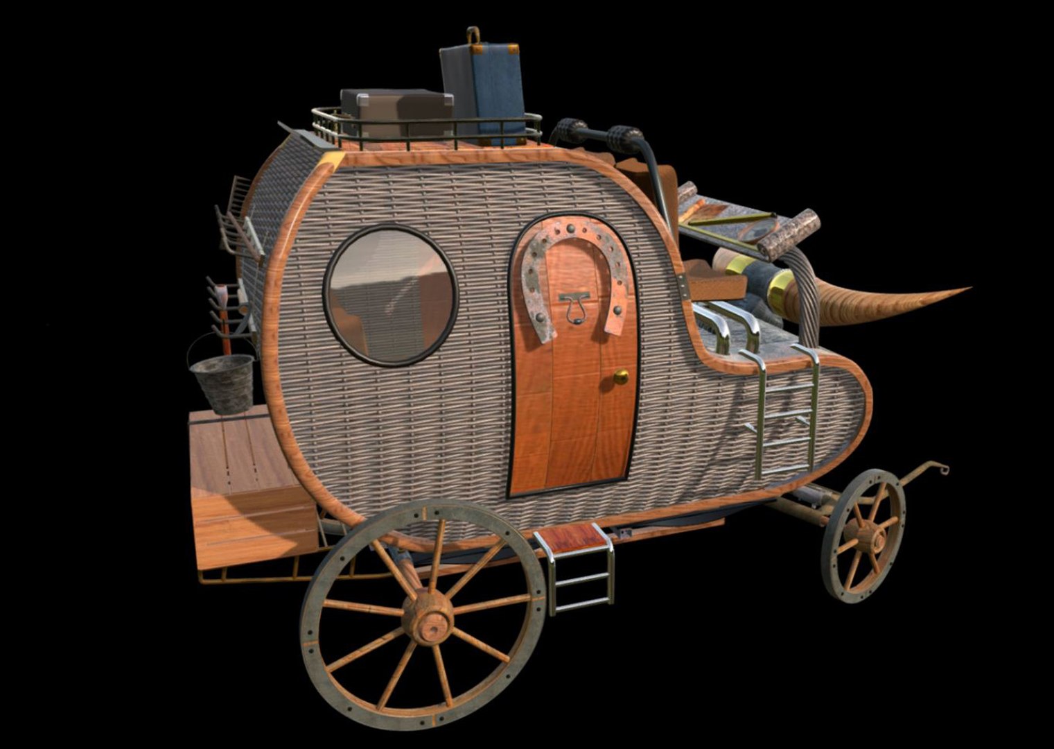 3D New Generation Trolley - TurboSquid 2341547