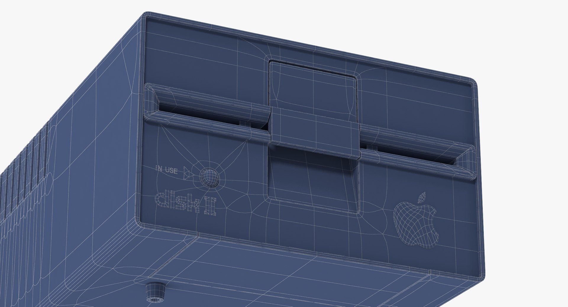 3d Model Apple Disk Ii